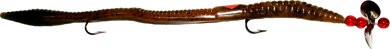 Worm Rival Sidewinder Rigged Worms - 1 Pack