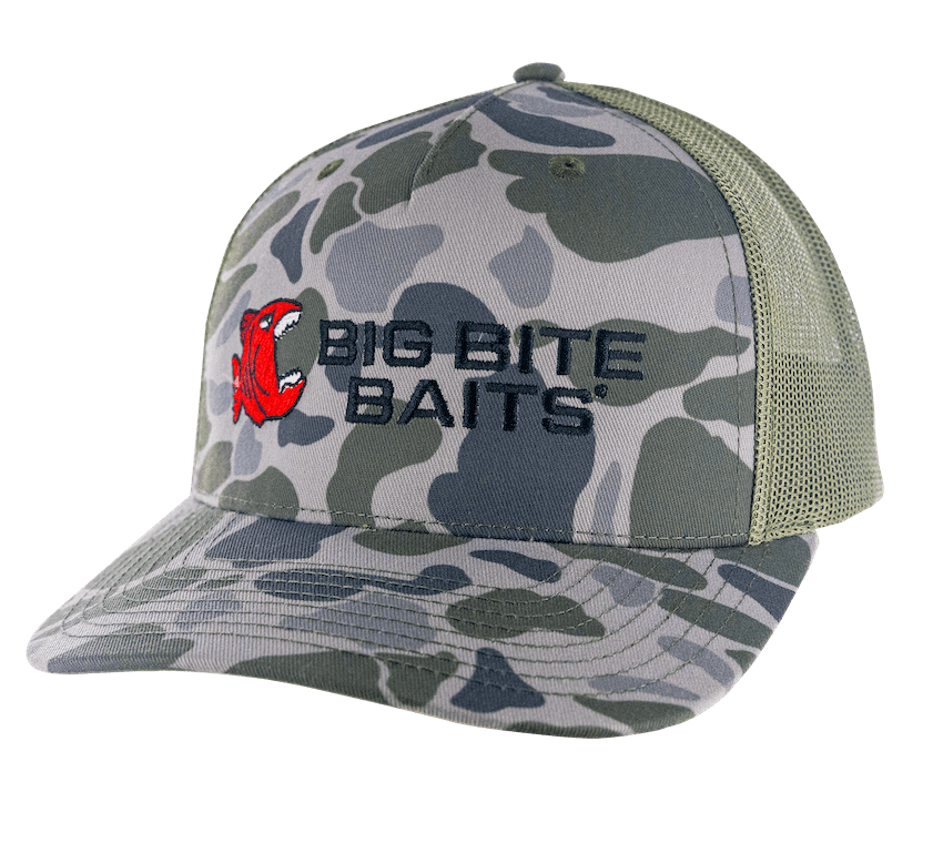 Big Bite Camo Hat | Big Bite Baits | Baits.com