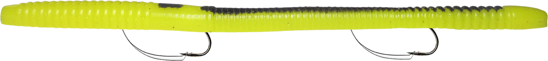 Bass Stopper - Magnum 2 Hk Weedless Rigged Worms - 1 Pack | Stopper Lures