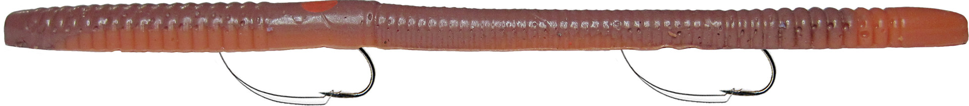 Bass Stopper - Magnum 2 Hk Weedless Rigged Worms - 1 Pack | Stopper Lures