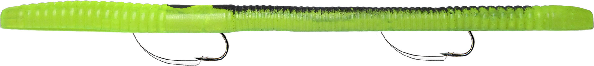 Bass Stopper - Magnum 2 Hk Weedless Rigged Worms - 1 Pack | Stopper Lures