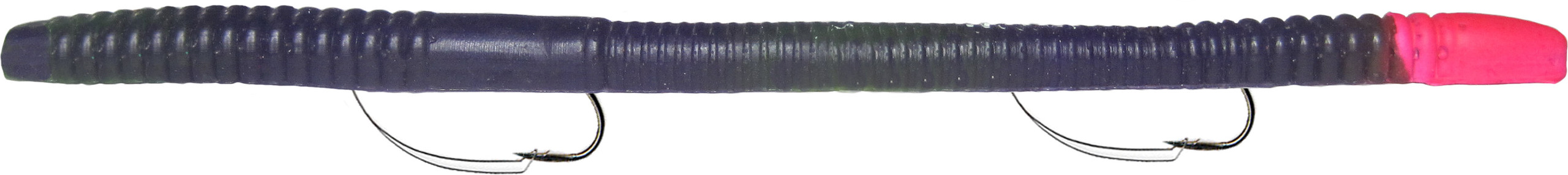 Bass Stopper - Magnum 2 Hk Weedless Rigged Worms - 1 Pack | Stopper Lures