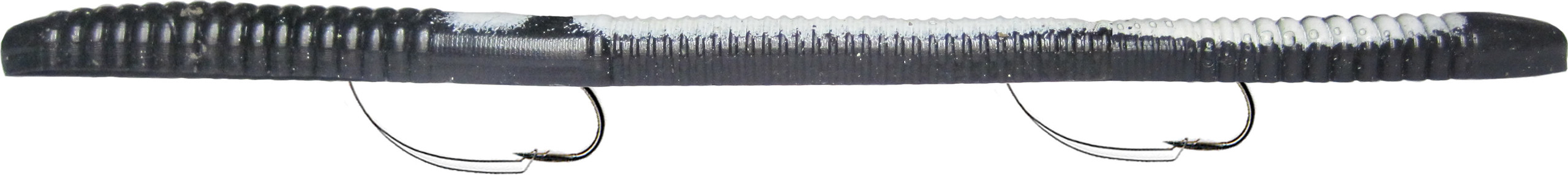 Bass Stopper - Magnum 2 Hk Weedless Rigged Worms - 1 Pack | Stopper Lures