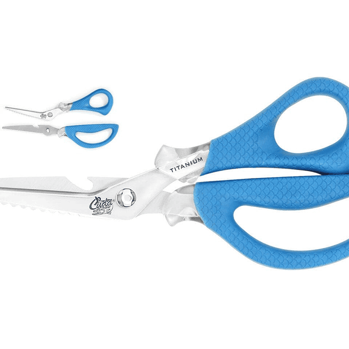 8" Titanium Bonded Detachable Marine Shear | Cuda | Baits.com