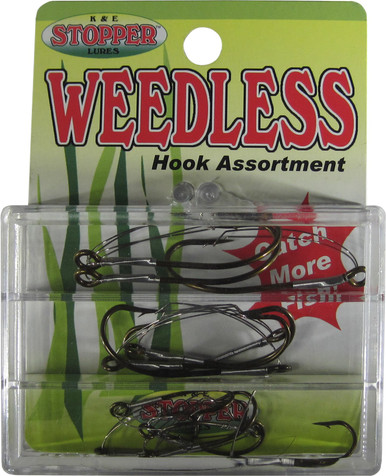 Stopper Weedless Hook Assortment Pack | Stopper Lures | Baits.com