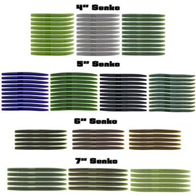 Ultimate Senko Kit - 100pc Assortment | Yamamoto | Baits.com