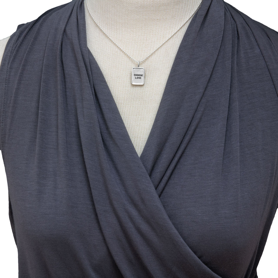 Mini Raised Edge Prints Necklace