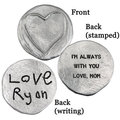Love You Personalized Pocket Token