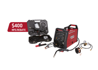 POWER MIG® 215 MPi™ Multi-Process Welder Aluminum One-Pak ...