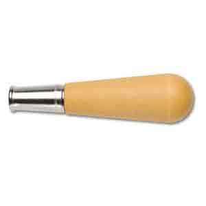 Nicholson File HANDLE WOOD W/METAL FERRULE - rigweldersupply.com