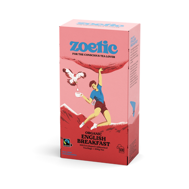 Zoetic Tea Bags - English Breakfast - Aromas Coffee Roasters