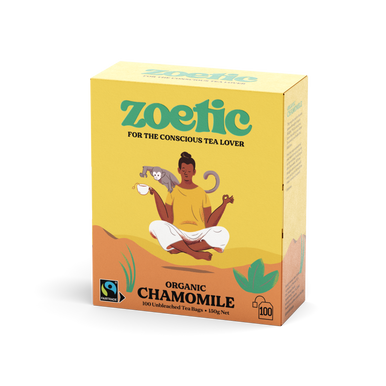 Zoetic Tea Bags - Chamomile - Aromas Coffee Roasters