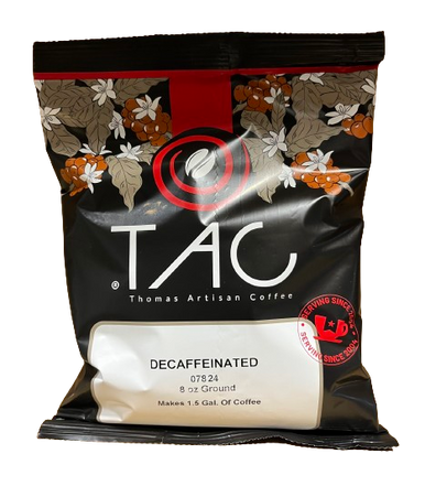 TAC - Decaf (20/8 oz ground)