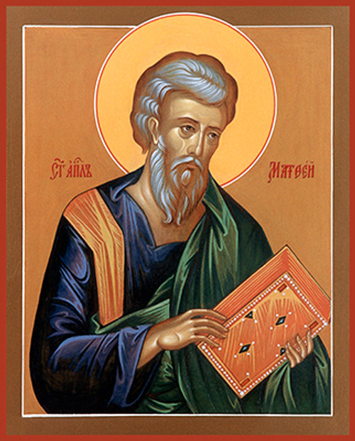 St. Matthew Apostle and Evangelist 5 - Holy Trinity Icon Studio St. Matthew Apostle and Evangelist 5 - Holy Trinity Icon Studio