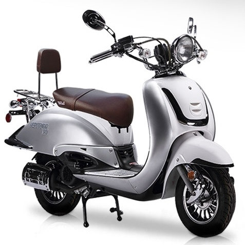 BMS HERITAGE 150-2TONE, 8.5 HP, 4 Stroke SOHC, Air Cooled