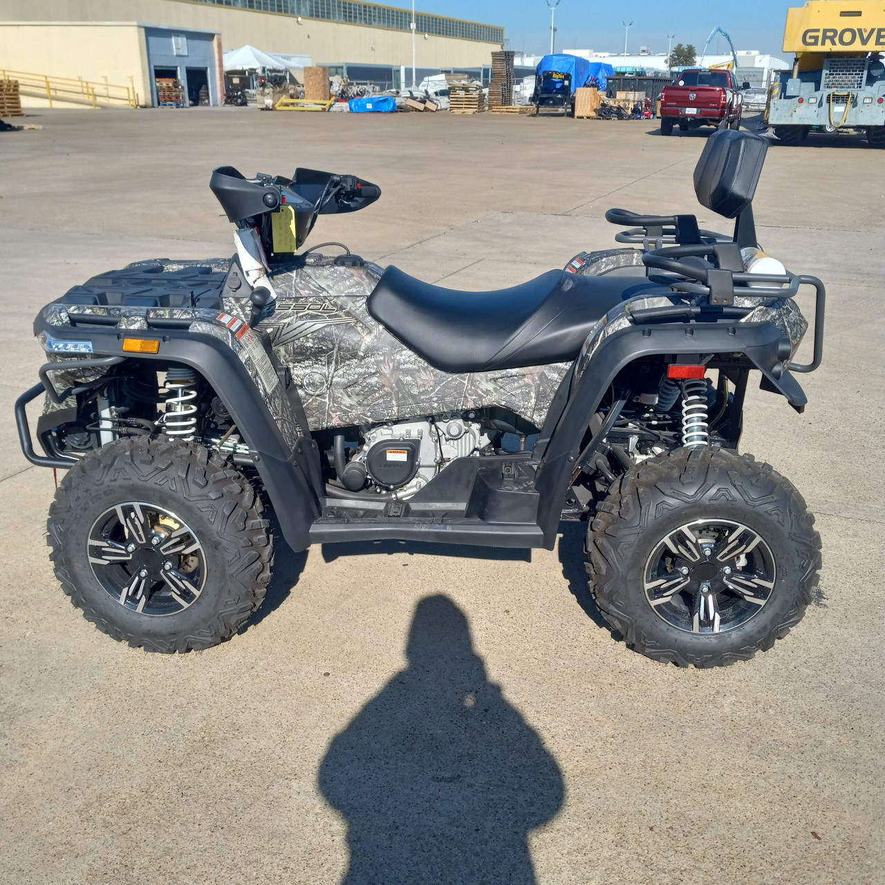 Massimo MSA 550L CAMO 2022 4x4 ATV Demo 1 miles | 360 Power Sports