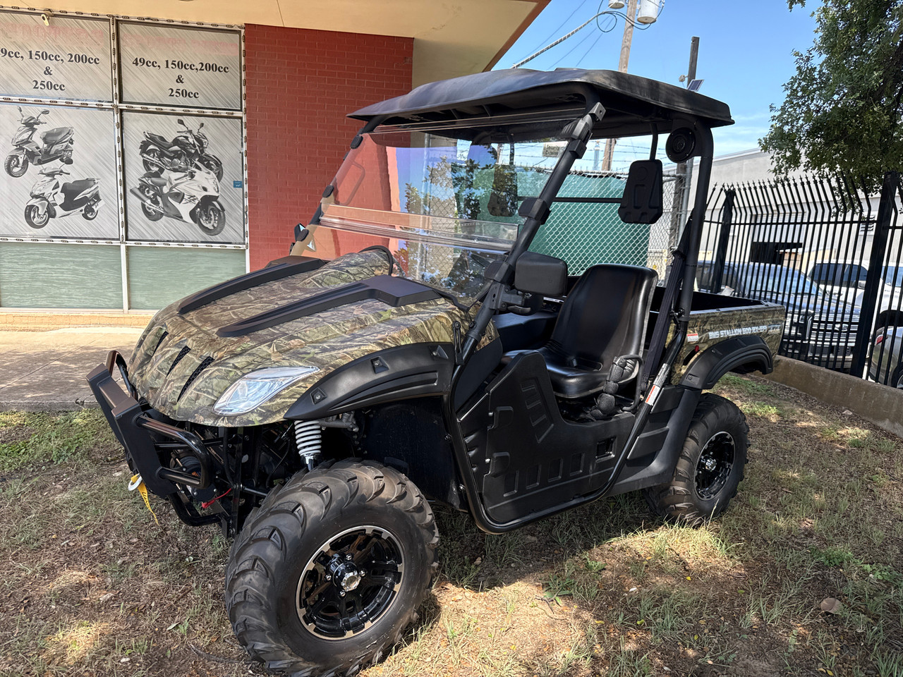 DISPLAY MODEL Bms Stallion 600 Rx Efi Utv-CAMO For Sale | 360Powersports