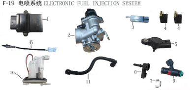 Lifan Kp Mini Throttle Valve Body Assembly | 360Powersports.com