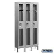 Lockers for Employees - 12" See-Through Metal Lockers - Page 1 - Locker ...