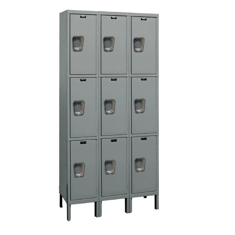 Maintenance-Free 3 - Tier 9 - Section 36'' Wide Locker - Locker Emporium