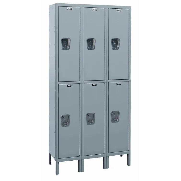 Maintenance-Free 2 - Tier 6 - Section Locker - Locker Emporium