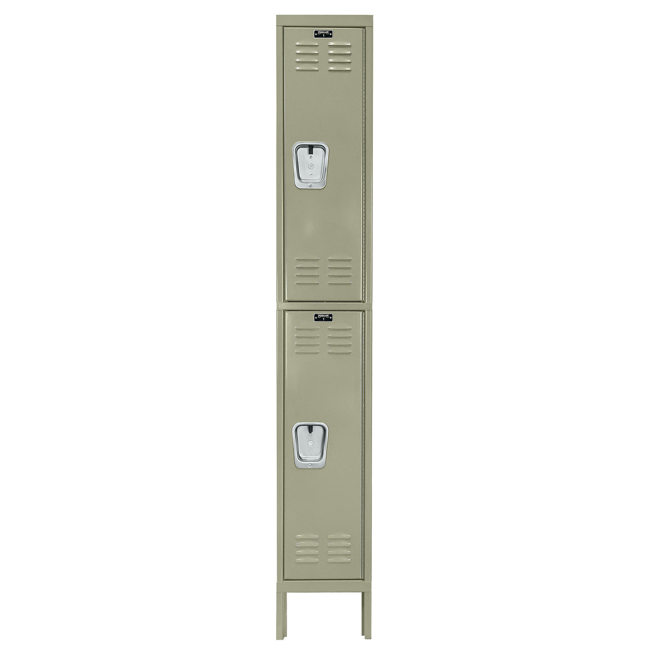Hallowell® Premium Metal Locker - Double Tier - 1 Wide - 2 Doors ...