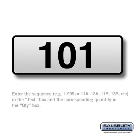 Custom Engraved Placard - Locker Emporium