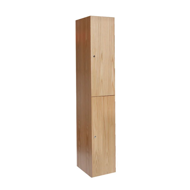 All-Wood Club 2 - Tier 2 - Section Gym Locker - Locker Emporium