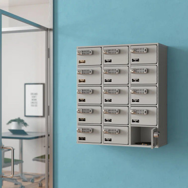 5 -- Tier 27'' Wide Locker - Locker Emporium