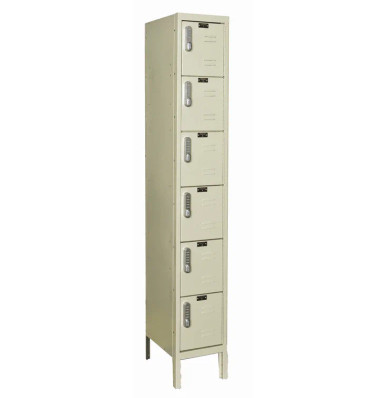 Digitech 6 -- Section 12'' Wide Locker - Locker Emporium