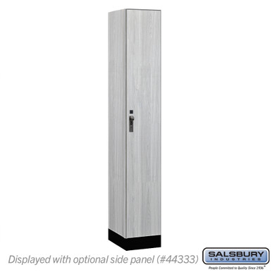 12" Wide Premier Wood Locker - Single Tier - 1 Wide - 6 Feet High - 18 ...