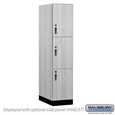 Salsbury 18" Wide Premier Wood Locker - Triple Tier - 1 Wide - 6 Feet ...