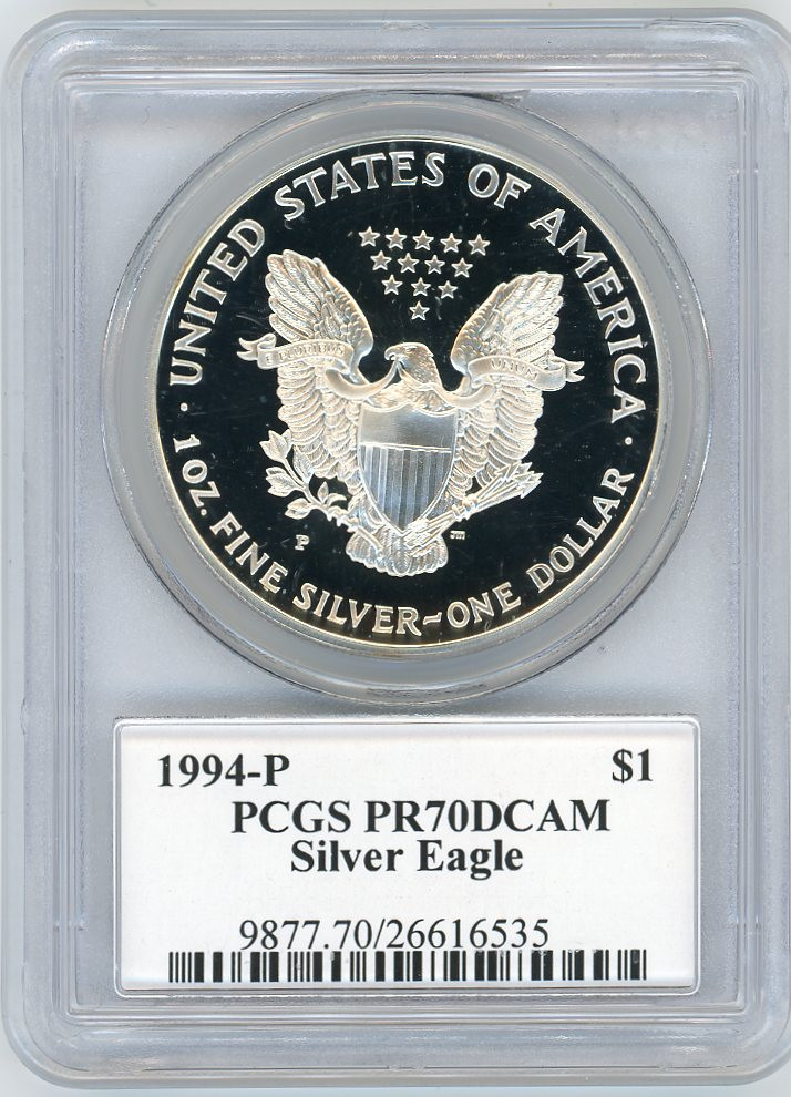 1994-P Proof ASE PR70 PCGS Mercanti ASE label - Capitol Mint