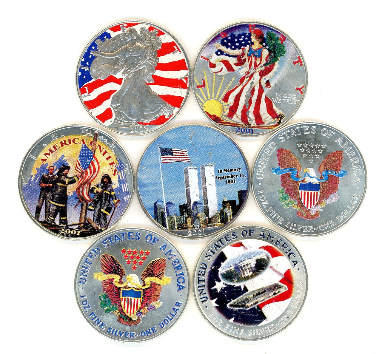Painted/Colorized 1oz. Silver Eagle - Capitol Mint