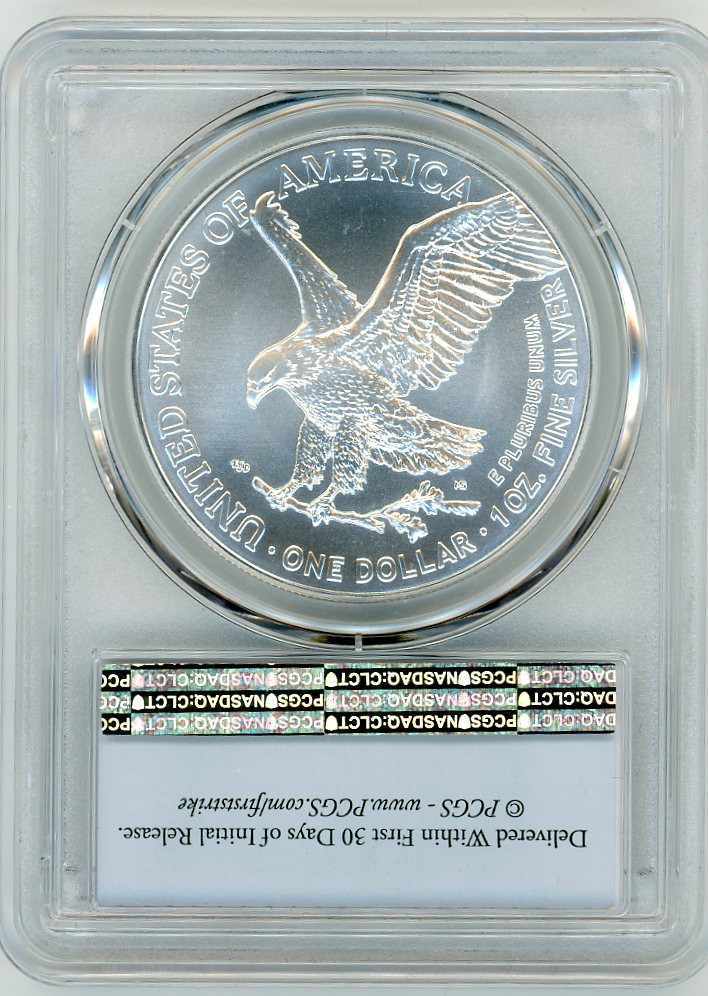 2021 ASE MS69 PCGS Type 2 flag First Strike - Capitol Mint