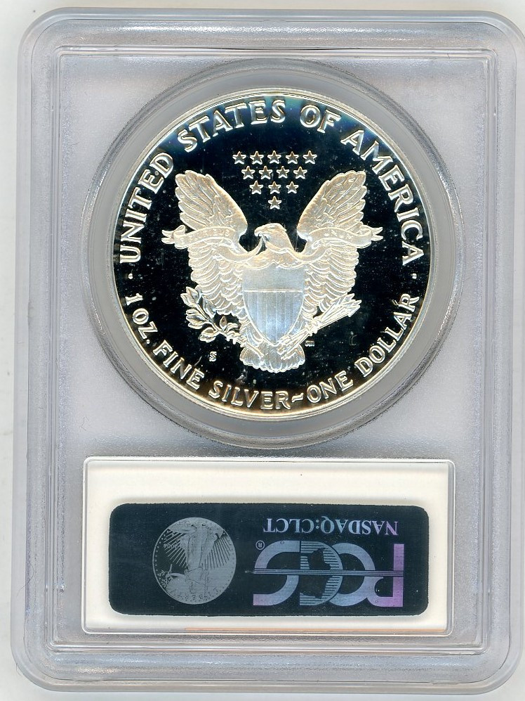1989-S Proof ASE PR70DCAM PCGS PCGS flag label - Capitol Mint