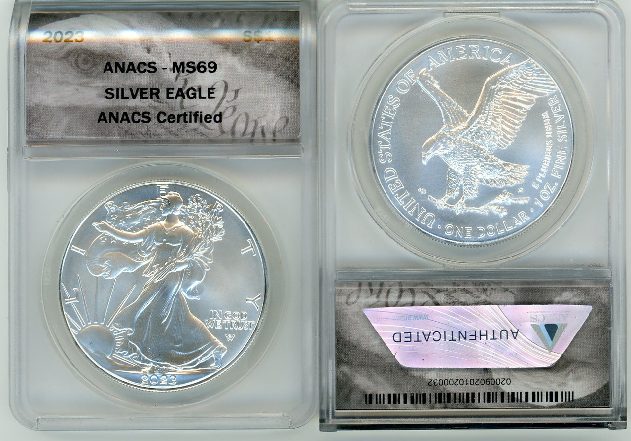 2023 ASE MS69 ANACS silver label - Capitol Mint