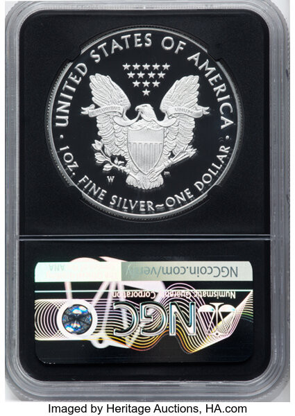 2019 W Proof ASE PF70 NGC Ultra Cameo Congratulations Set First Day ...