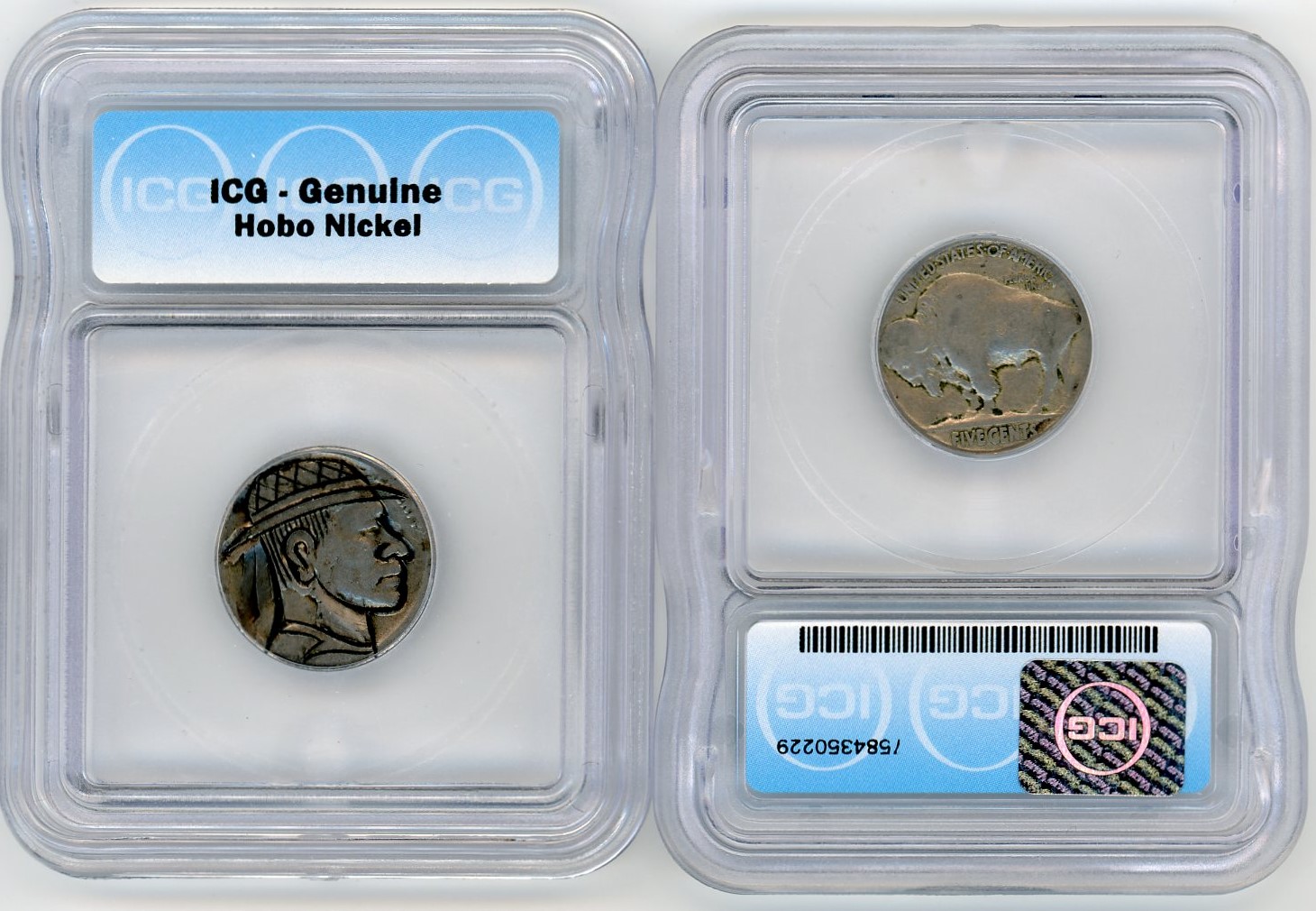 Genuine HOBO Nickel ICG certified - Capitol Mint