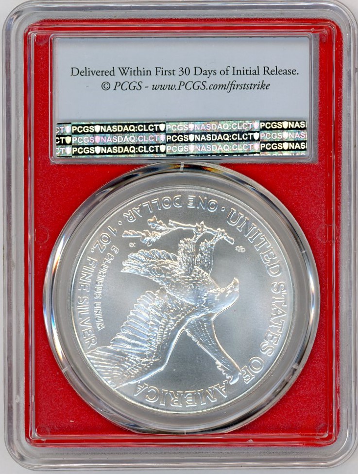2021-(W) ASE Type 2 MS70 PCGS Struck at West Point flag First Strike ...