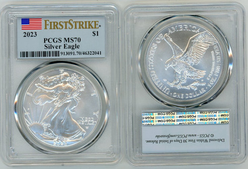 2023 ASE MS70 PCGS flag First Strike - Capitol Mint