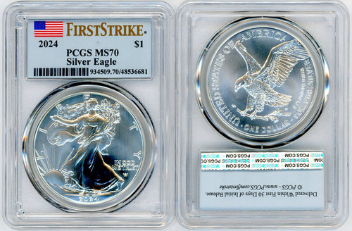 2024 ASE MS70 PGS flag First Strike - Capitol Mint