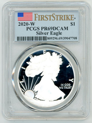 2020-W Proof ASE PR69DCAM PCGS flag First Strike - Capitol Mint