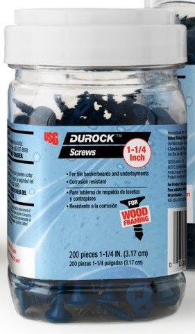Durock Tile Backer Screws - Dix Systems Inc