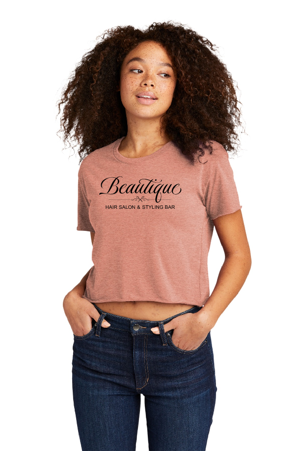 Beautique Hair Salon Cropped Tee
