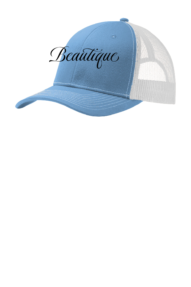 Beautique Hair Salon Snapback Trucker Cap
