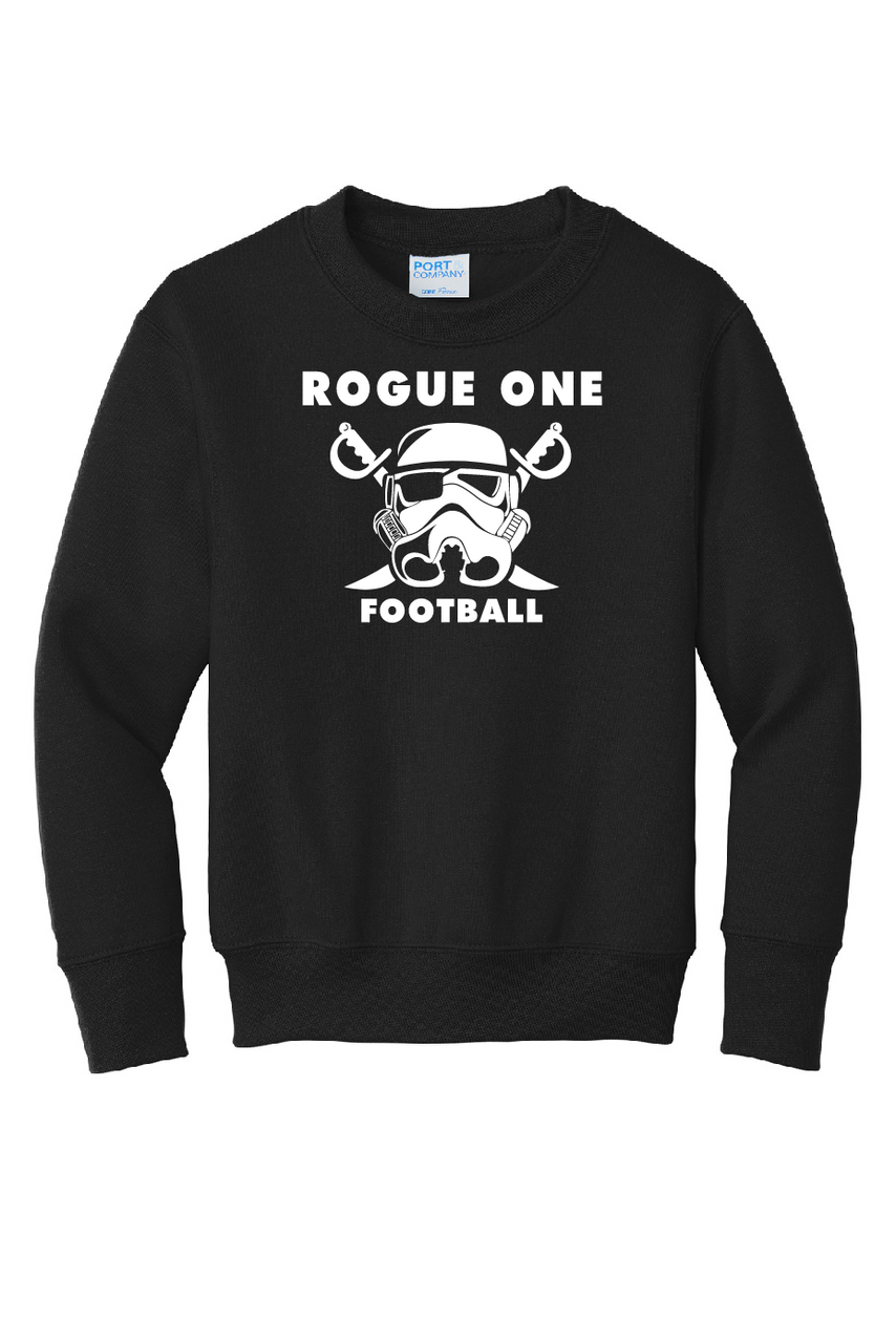 Rogue One Football Crewneck-1 Color Front
