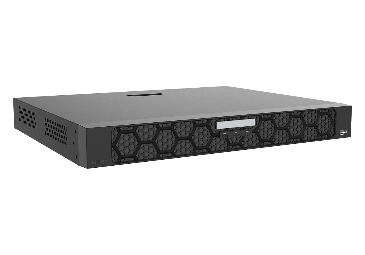 16CH NVR, AI, 16PoE, 4K, Up to 16MP, 2 SATA - ZUUM