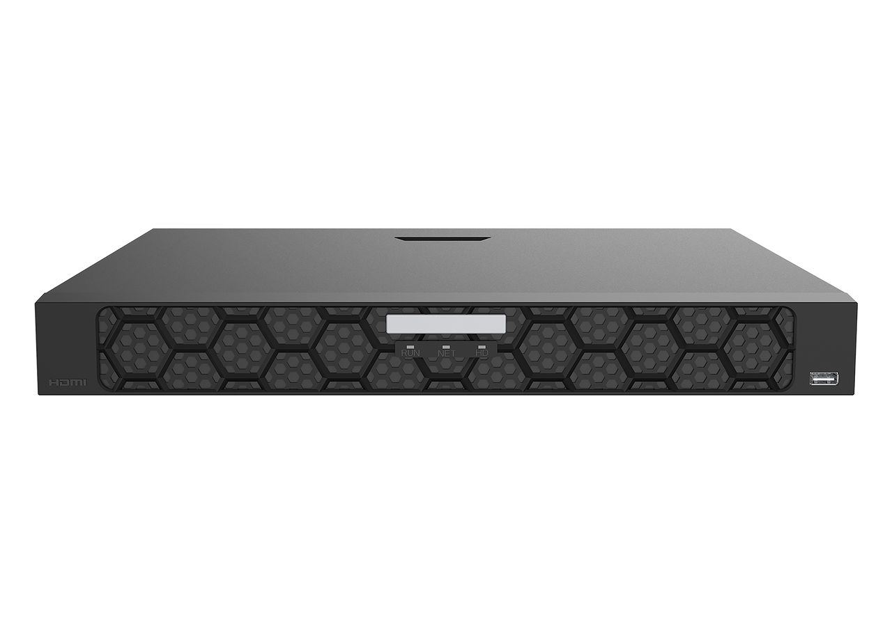 16CH NVR, AI, 16PoE, 4K, Up to 16MP, 2 SATA - ZUUM