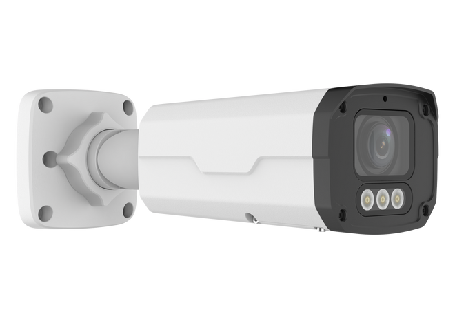 4MP Color Hunter with Wise ISP IP Turret Camera 2.7-13.5mm Lens